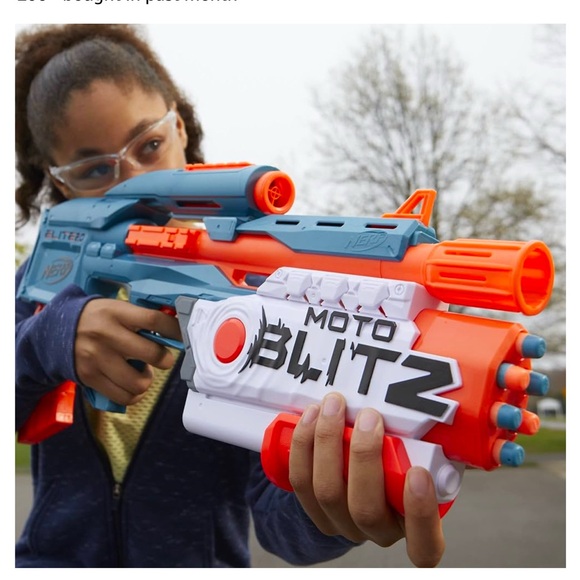 Nerf | Toys | Nerf Elite 2 Motoblitz Blaster With Scope Motorized 0dart Blasting Airblitz | Poshmark
